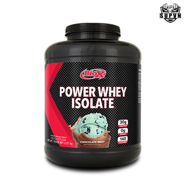 Power Whey Isolate Biox | Hàm lượng Đạm SIÊU cao – SUPVN