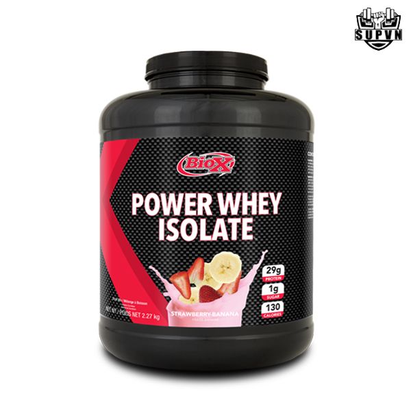 Power Whey Isolate Biox | Hàm lượng Đạm SIÊU cao – SUPVN