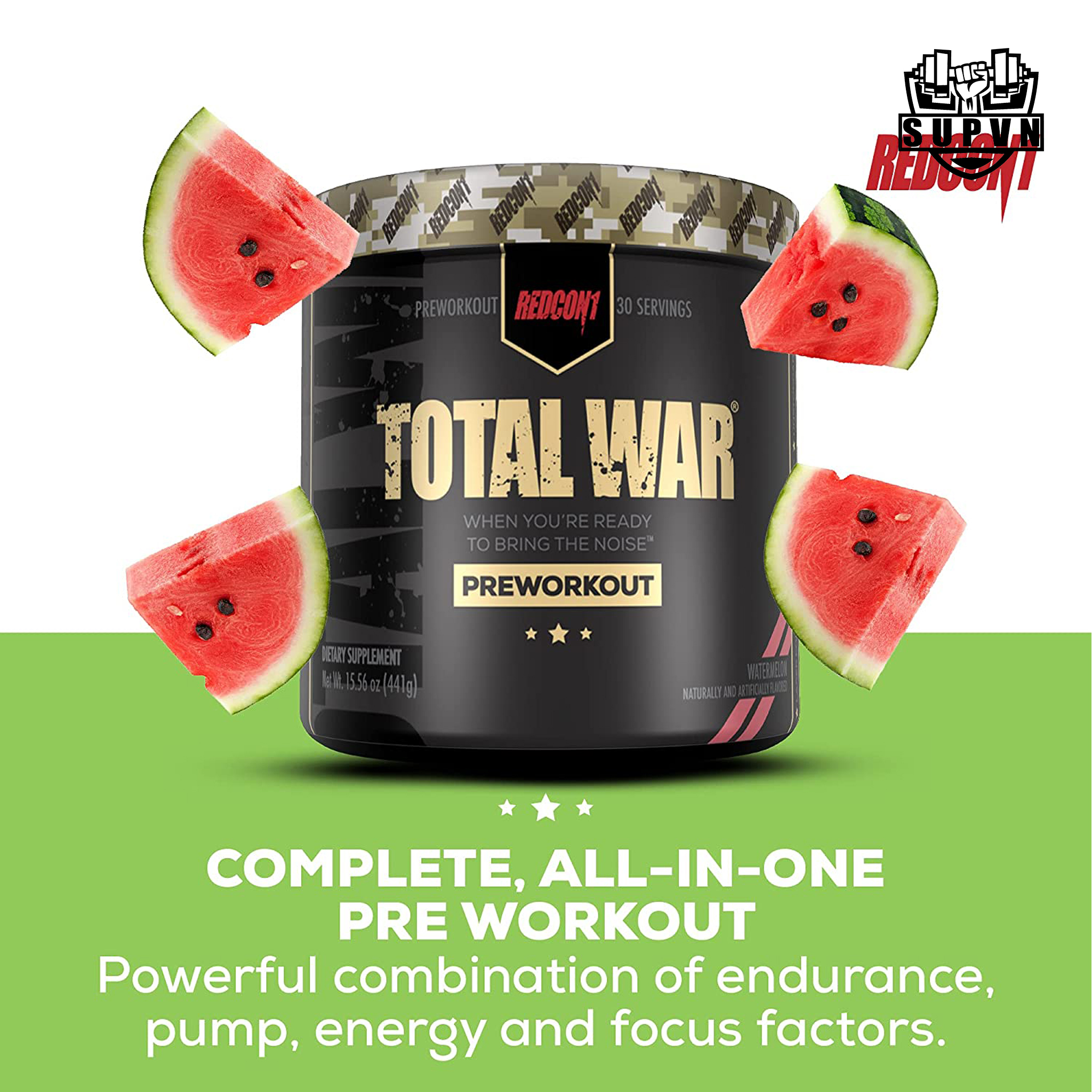 Total War Pre Workout | Sức mạnh từ Lính Mỹ – SUPVN