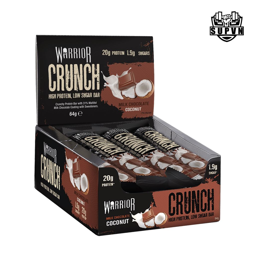 Warrior Crunch Protein Bar | Bữa ăn Phụ nhanh gọn – SUPVN