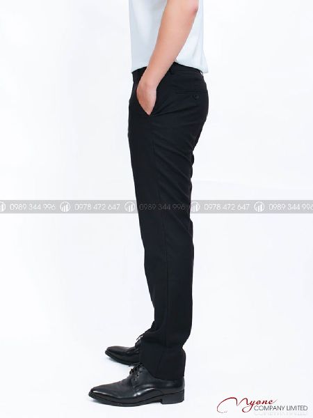 Quần Tây Nam Đen Cao Cấp Form Slimfit