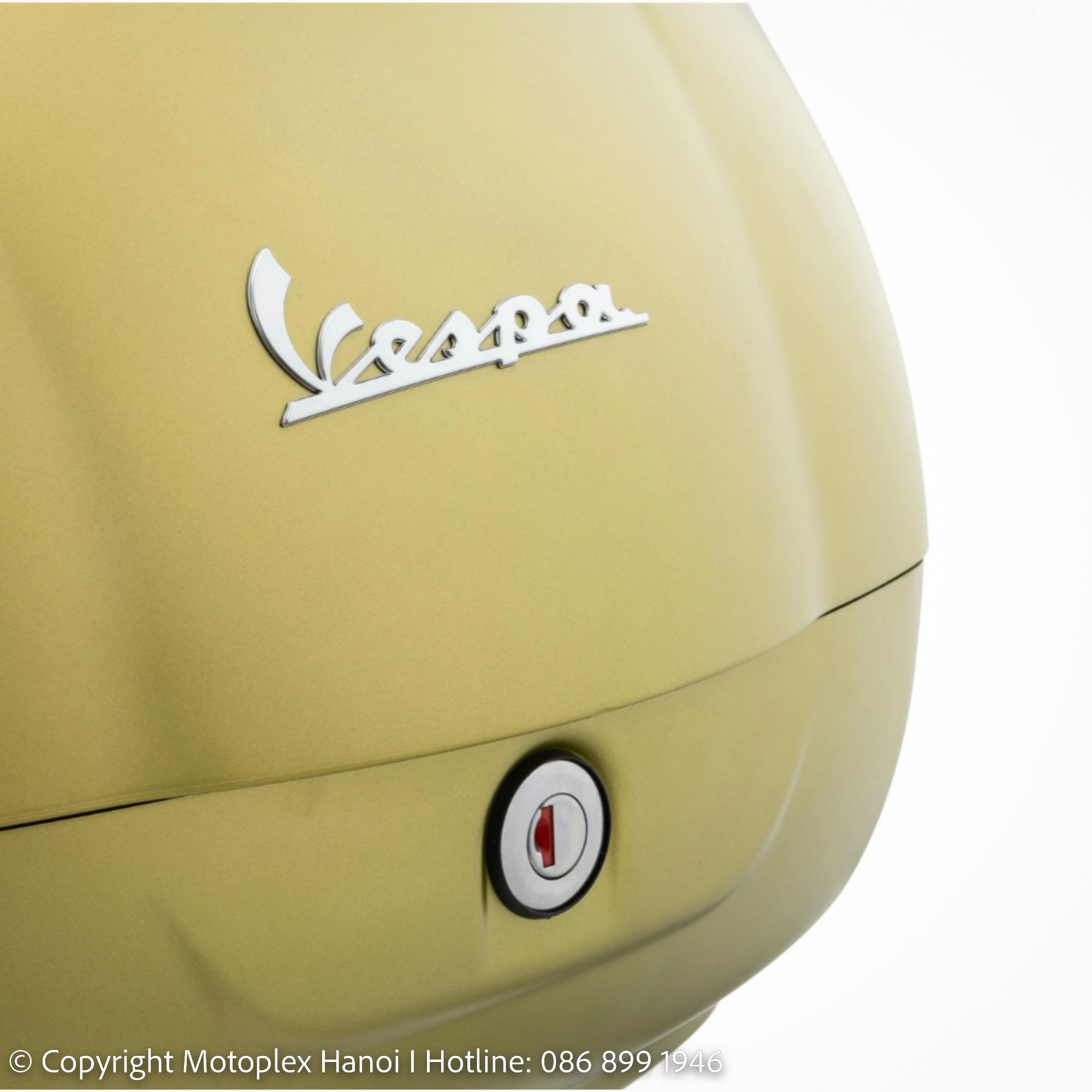 Thùng Đồ 36L Vespa GTS & Vespa GTV - Green Matte Verde Ambizioso V03 ...