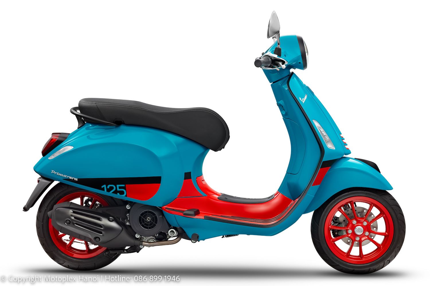Vespa Primavera Color Vibe 125 phiên bản 2 màu đặc biệt – Motoplex Hanoi