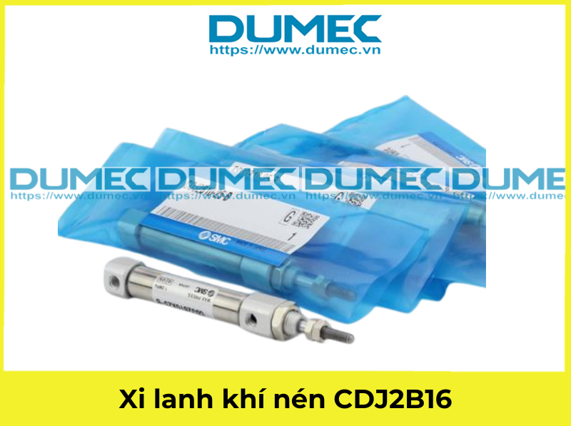 Xi lanh khí nén CDJ2B16 x 10 15 20 25 30 35 40 45 50 60 75 100 150 175 – Thiết bị công nghiệp ...