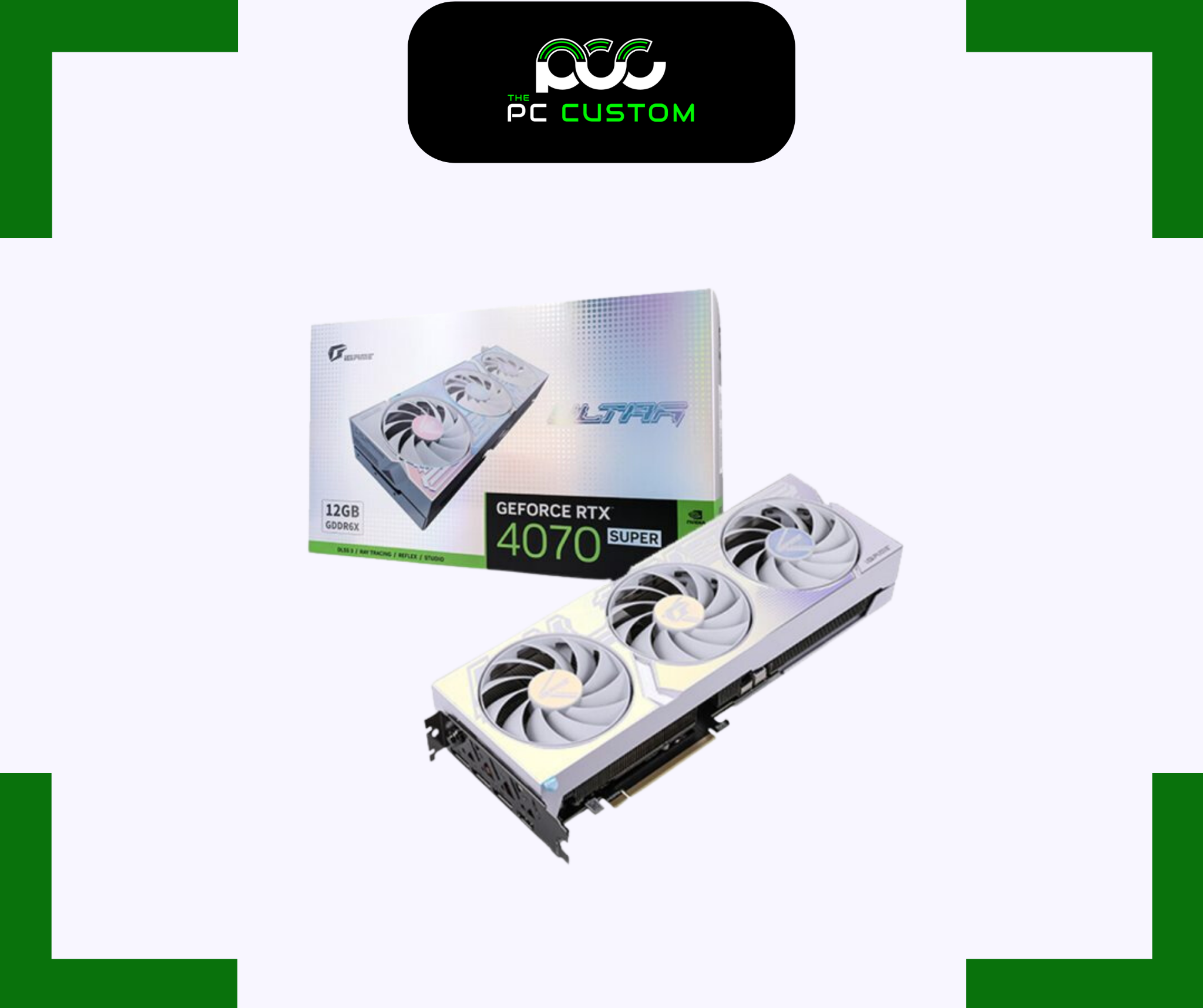 COLORFUL IGAME GEFORCE RTX 4070 SUPER ULTRA WHITE OC 12GB– The PC Custom
