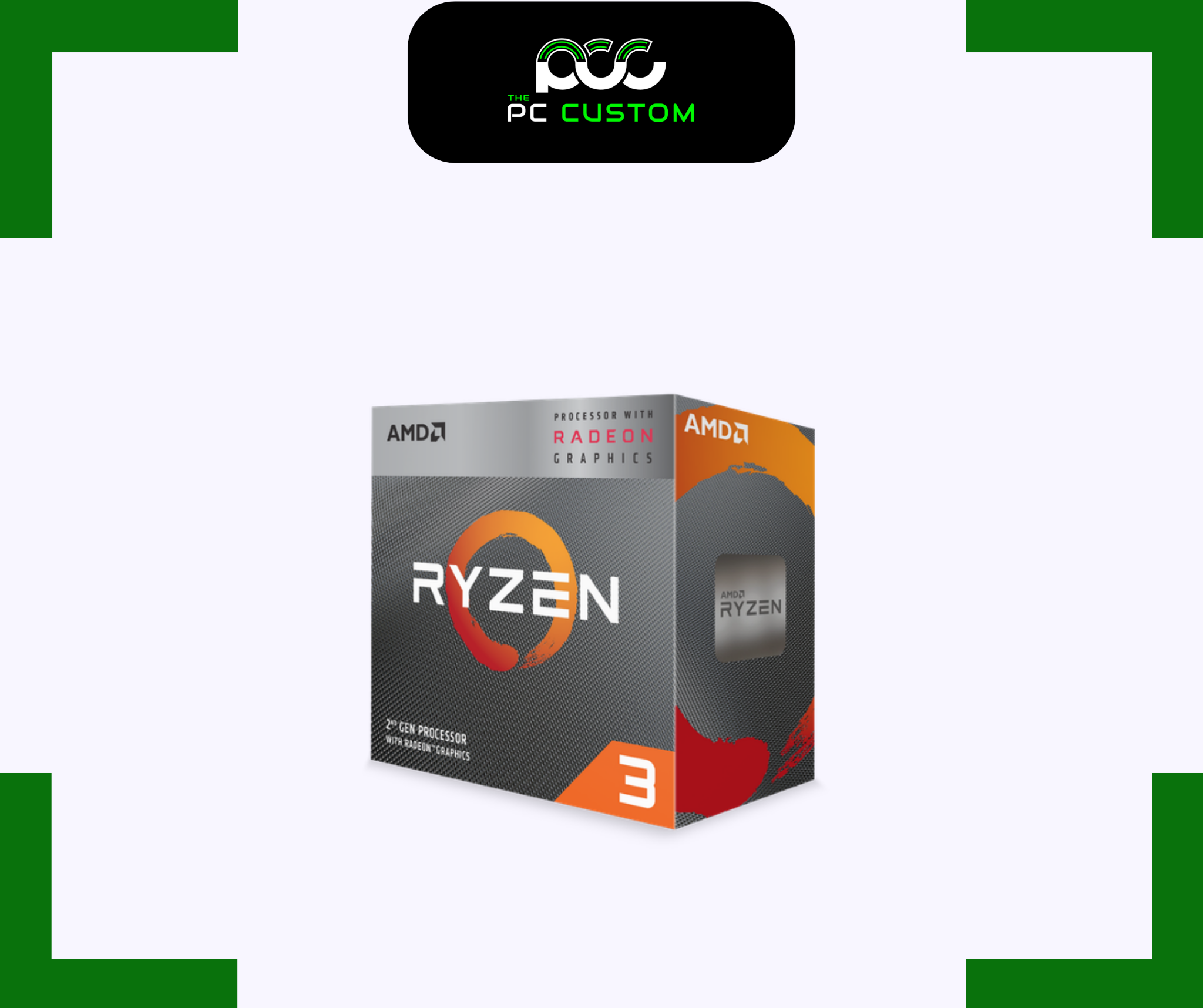 CPU AMD RYZEN 3 3200G – BOX CHÍNH HÃNG– The PC Custom