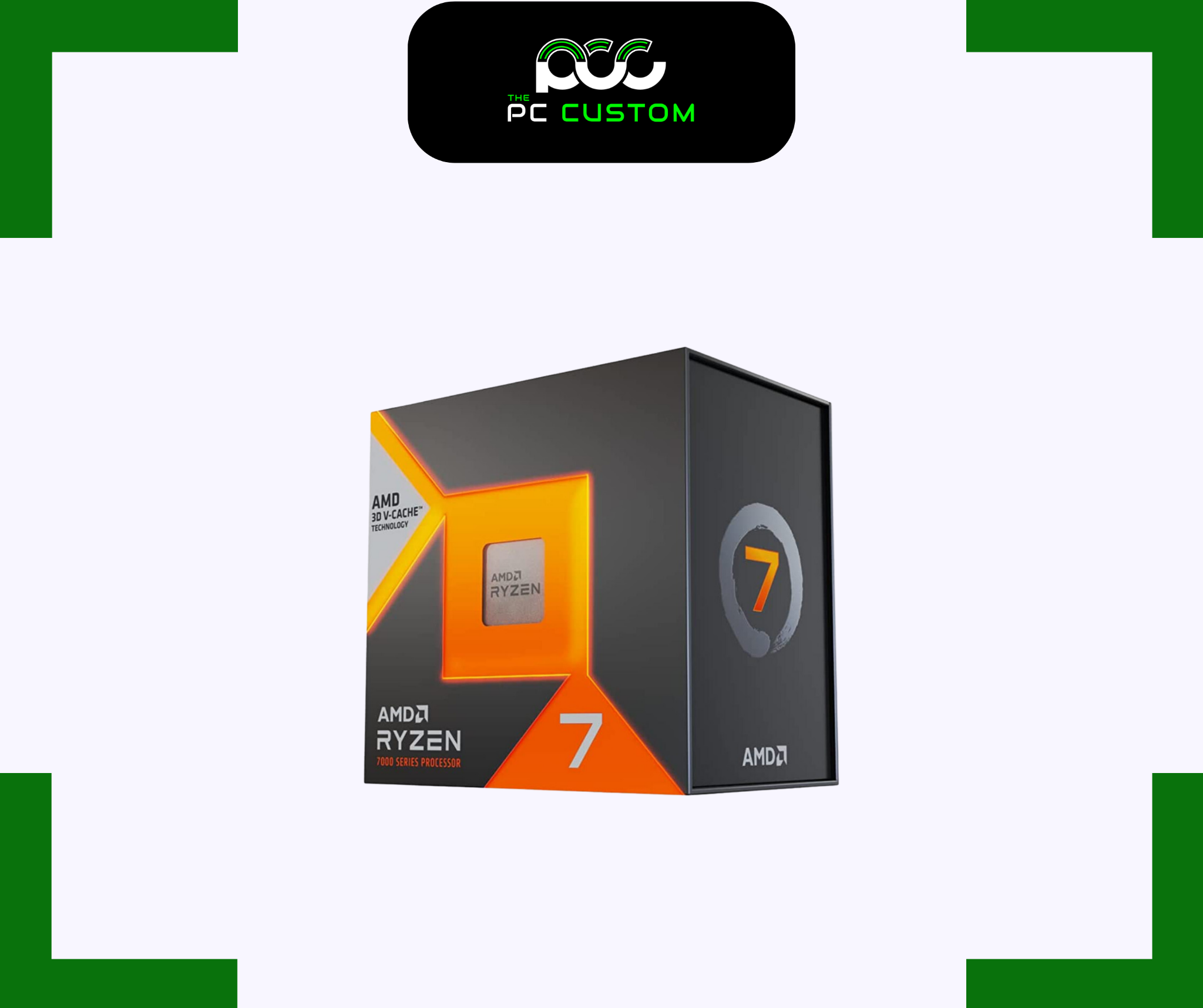 CPU AMD RYZEN 7 7800X3D – BOX CHÍNH HÃNG– The PC Custom