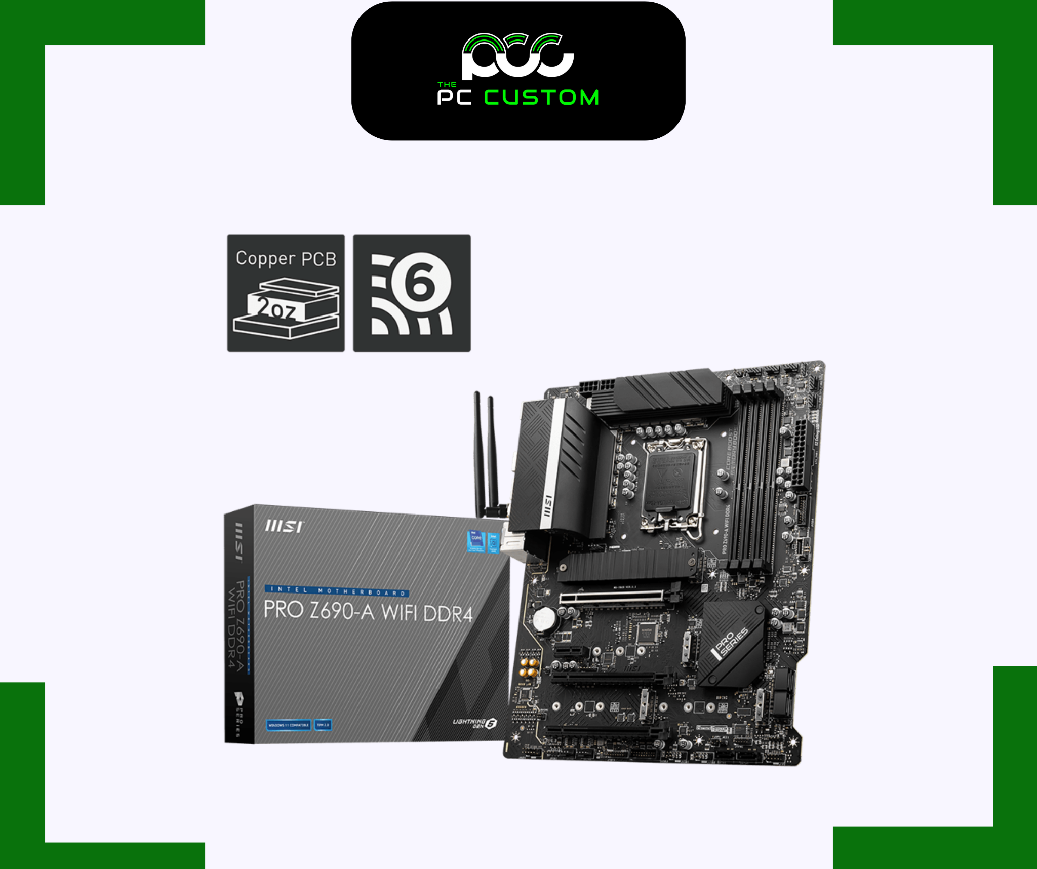 MSI PRO Z690-A WIFI DDR4– The PC Custom