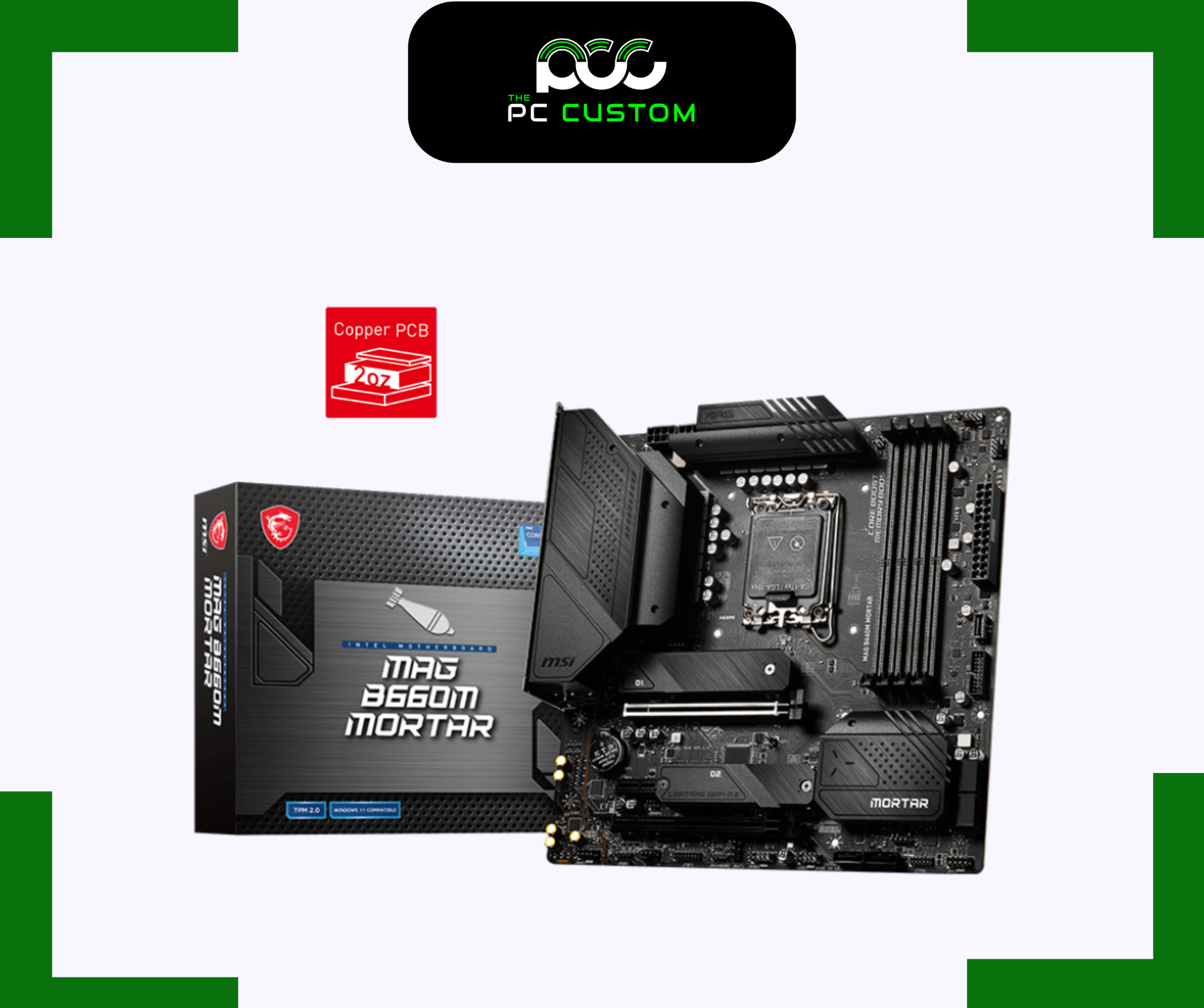 MAG B660M MORTAR DDR5– The PC Custom