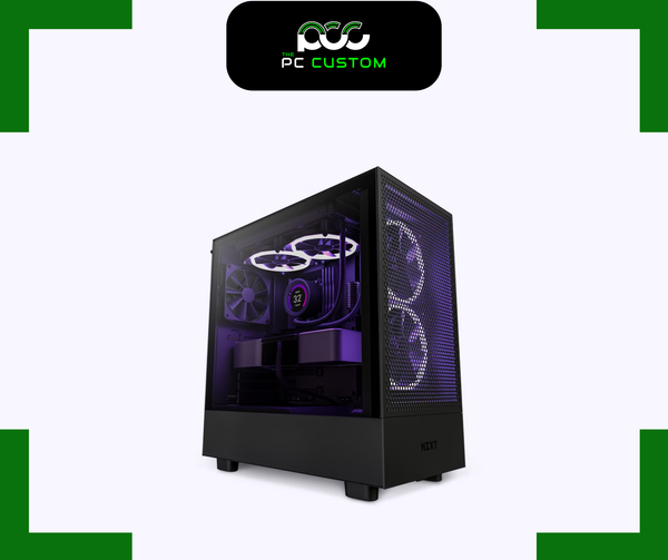 NZXT H5 FLOW BLACK– The PC Custom