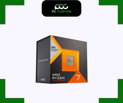 CPU AMD RYZEN 7 7800X3D – BOX CHÍNH HÃNG– The PC Custom