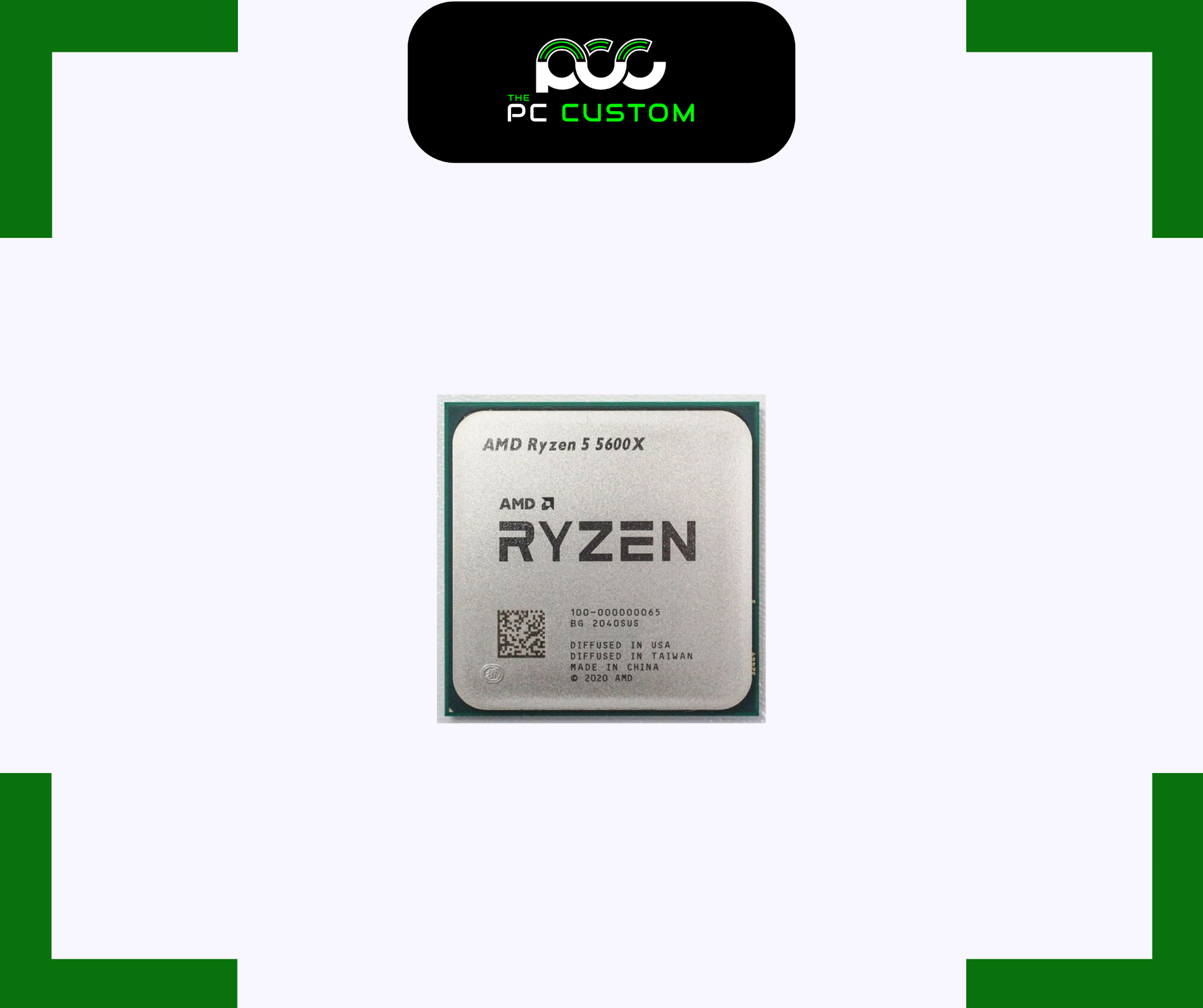 CPU AMD RYZEN 5 5600X – BOX CHÍNH HÃNG– The PC Custom