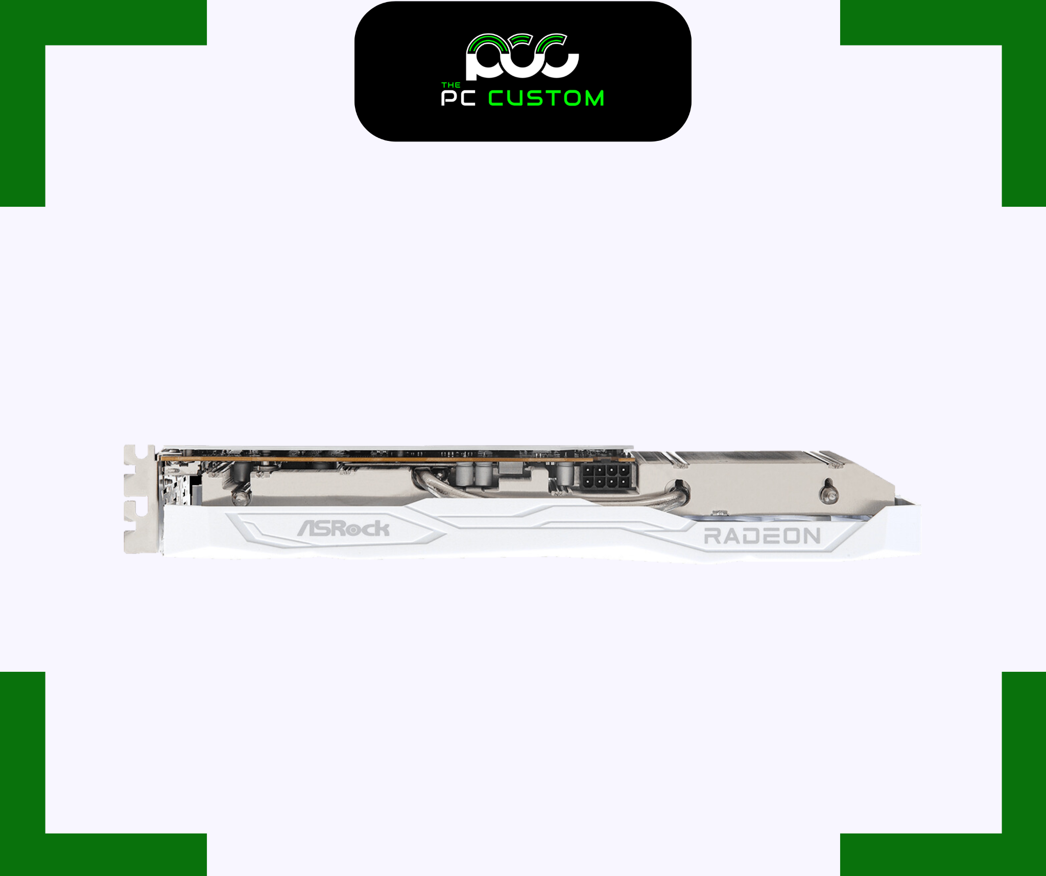 ASROCK RX 6600 CHALLENGER WHITE 8GB– The PC Custom