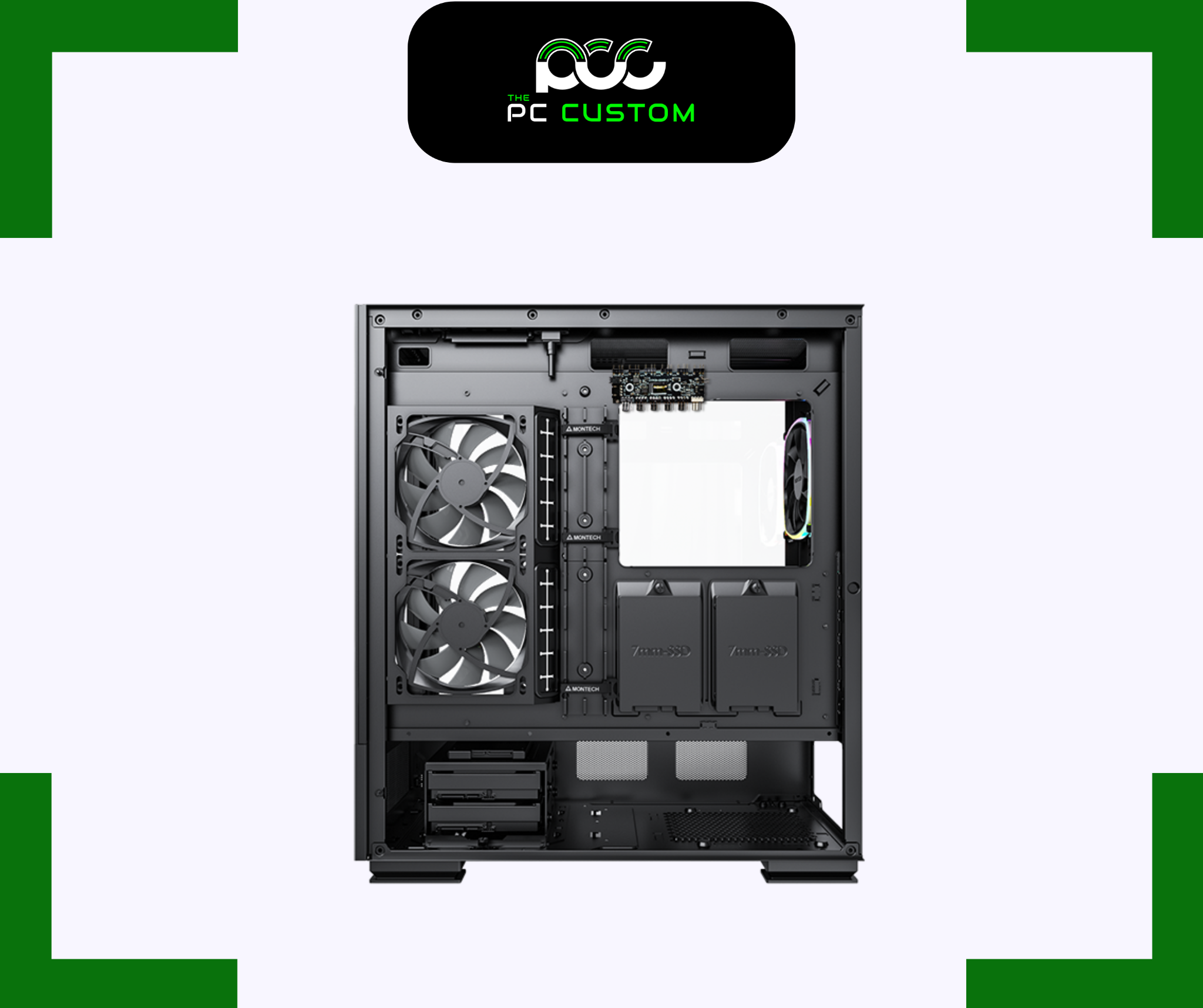 MONTECH SKY TWO BLACK– The PC Custom