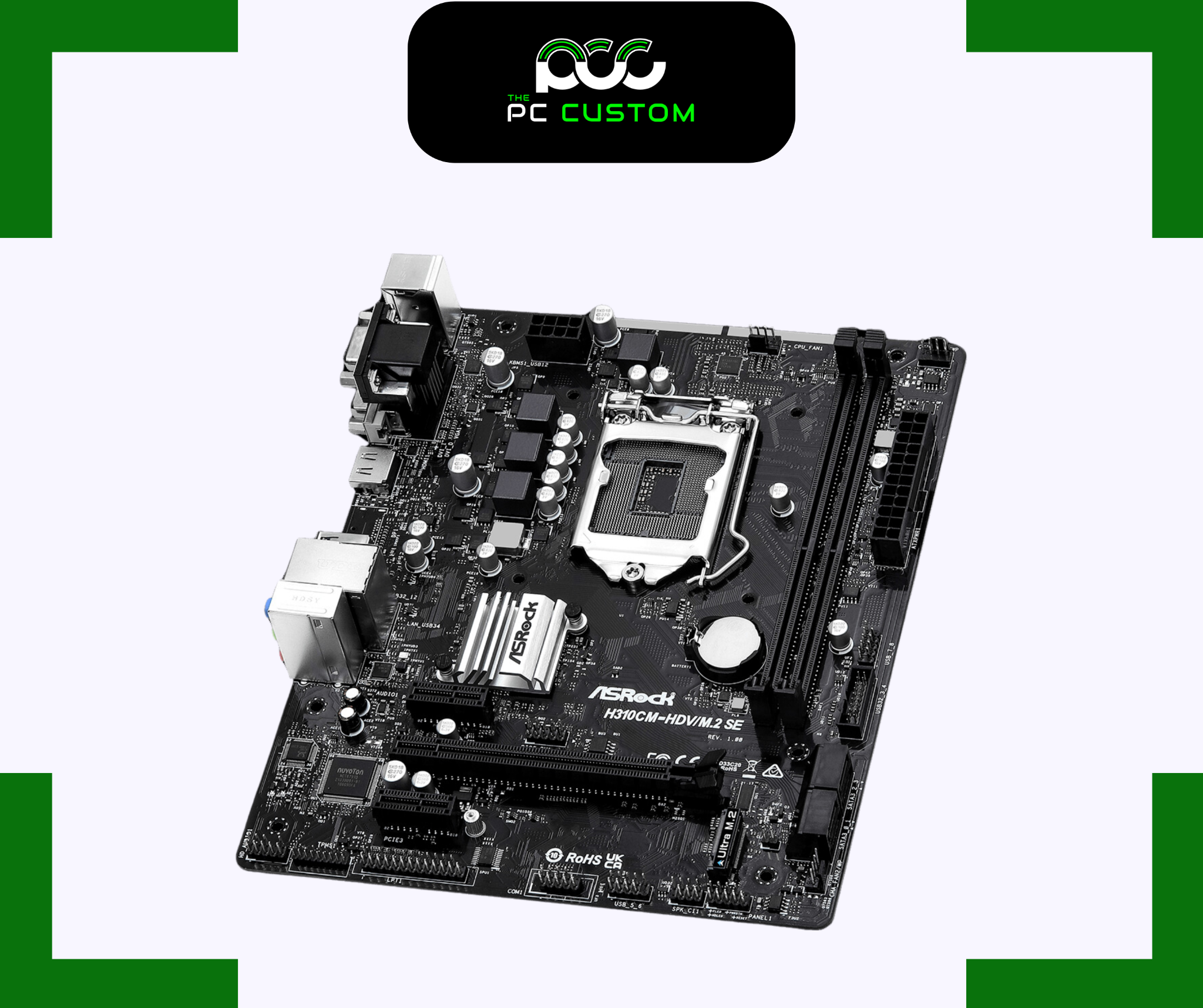 ASROCK H310CM-HDV/M2 SE– The PC Custom
