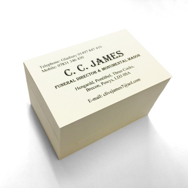 In Name Card giấy Conqueror – innhanh66