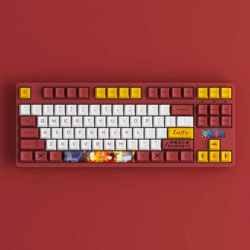 Bàn phím AKKO 3087 RF One Piece – Luffy (Dual-mode /AKKO sw v3/PBT ...