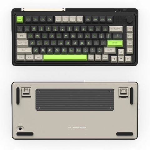 Bàn phím cơ FL-Esports CMK75 SAM Desert Grey (HOTSWAP / RGB / PBT)– Tminsvn