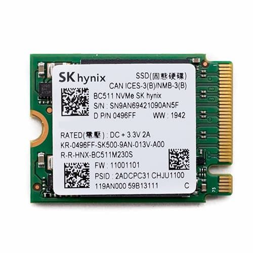 SSD Hynix BC511 512GB M2 2230 PCIe NVMe Gen 3×4 HFM512GDGTNI-82A0A (99 ...