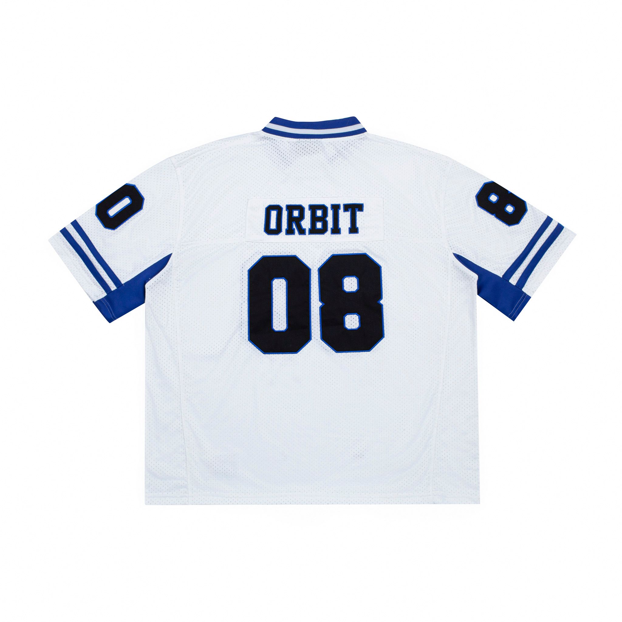 Mesh Jersey 08 White Blue – The ORBIT