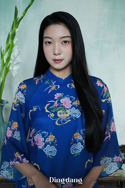 Áo Dài Cách Tân Họa Tiết ĐING ĐANG – Minde