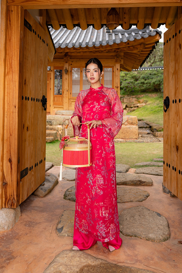 Áo Dài Cách Tân Minh Xuân EDINI – Minde