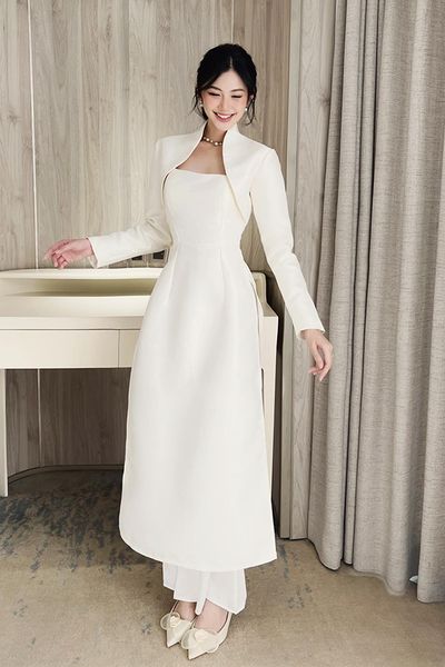 Áo Dài Cách Tân Orchid H.I.U – Minde