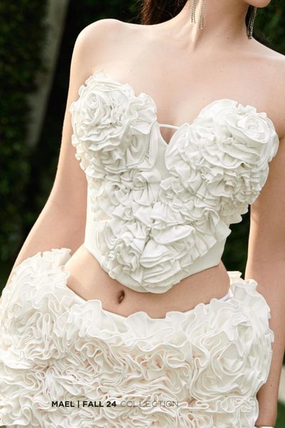 Áo cúp ngực x Chân váy hoa Effy Top & Skirt MAEL FEMME – Minde