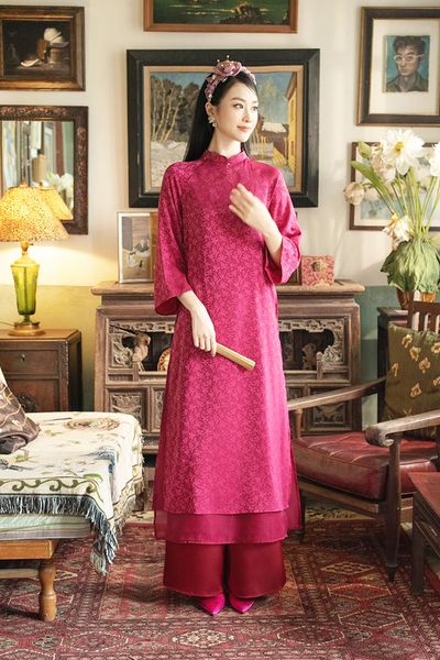 Áo Dài Truyền Thống Túc My MAINICHI DESIGN – Minde