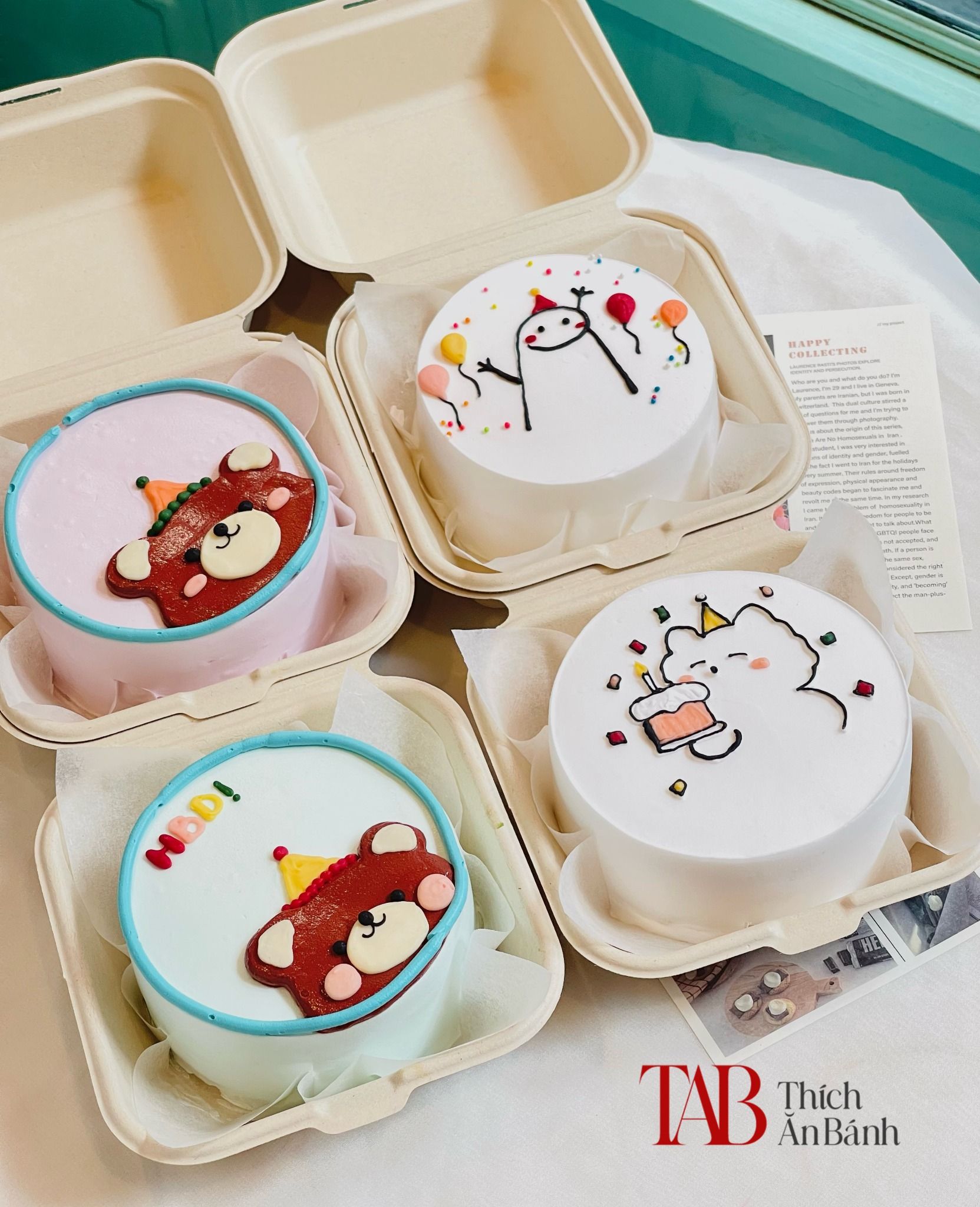 Mẫu Bánh Sinh Nhật Bento Dễ Thương Trending 2024-2025 - MyMy Bakery