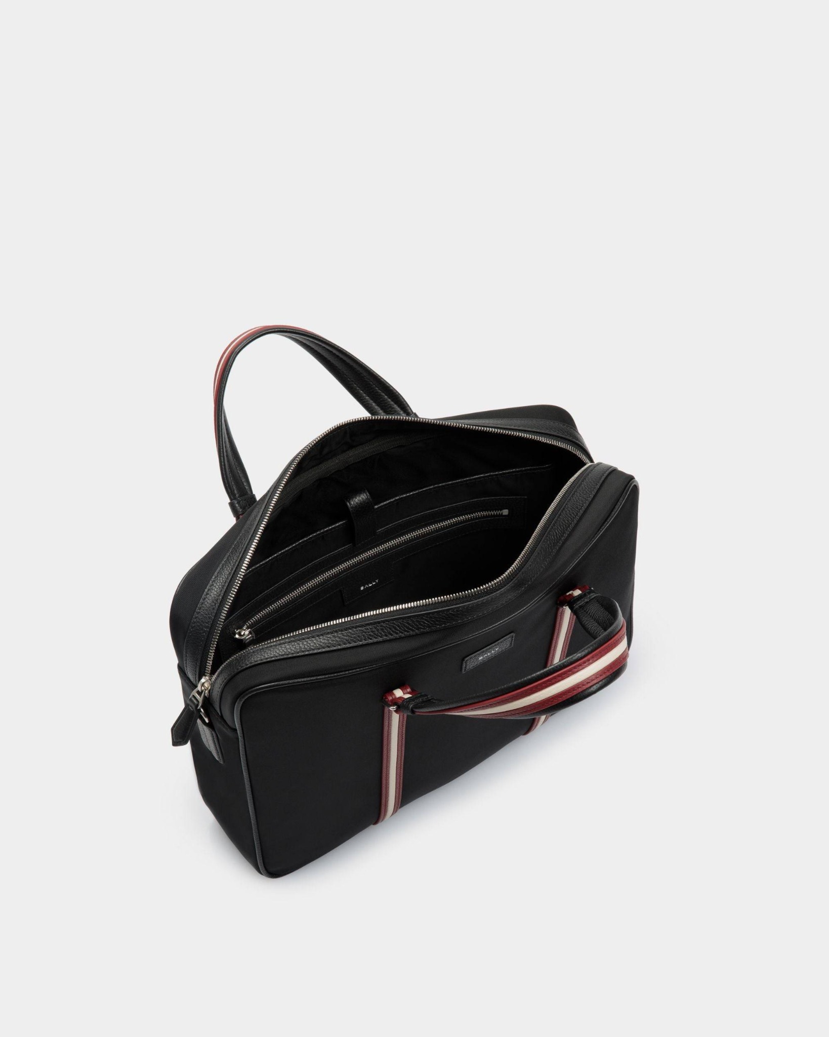 Túi Nam Bally Code Briefcase 'Black' 6306626 – LUXITY