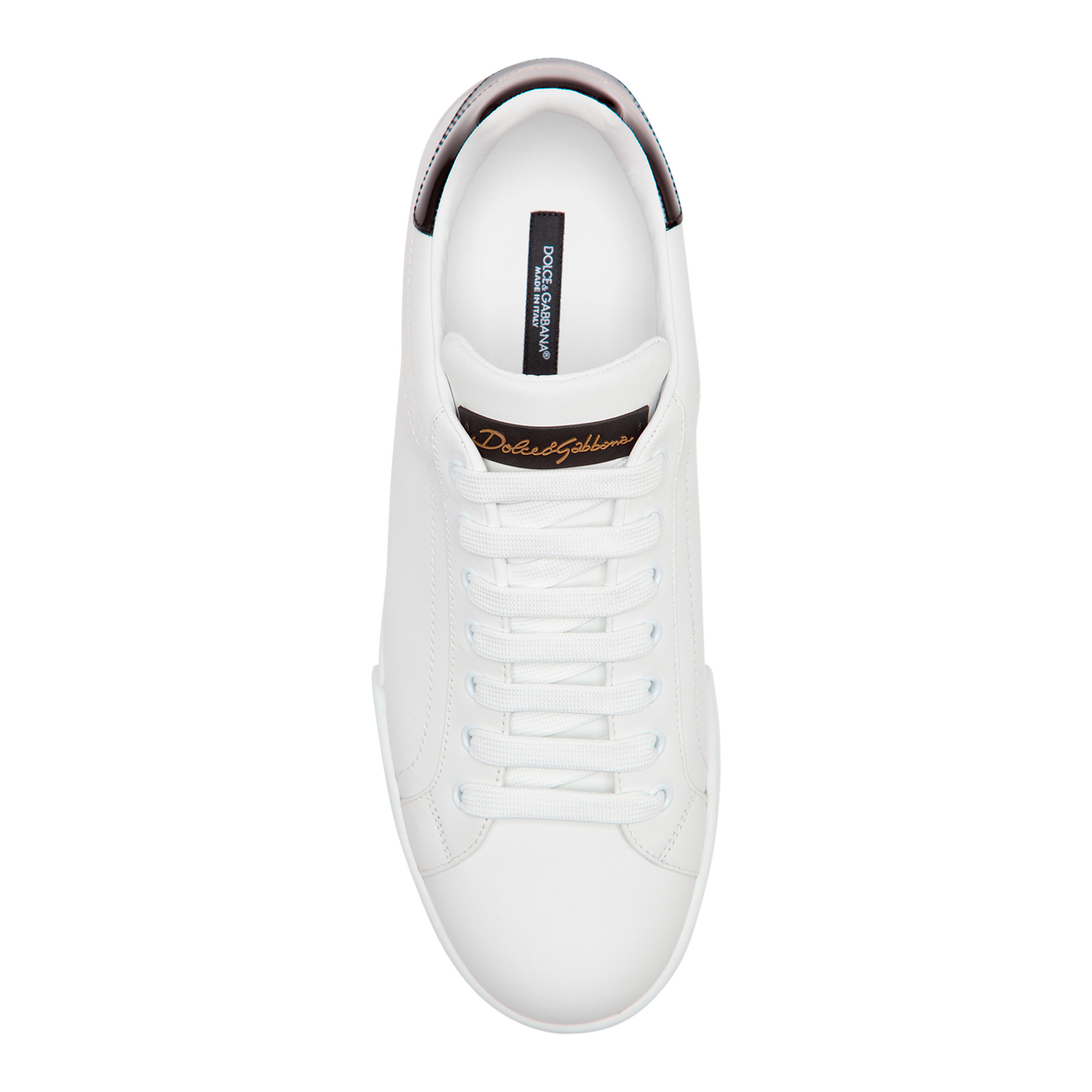 Giày Nam Dolce & Gabbana Leather Portofino Sneakers CS1558AS84289697 ...