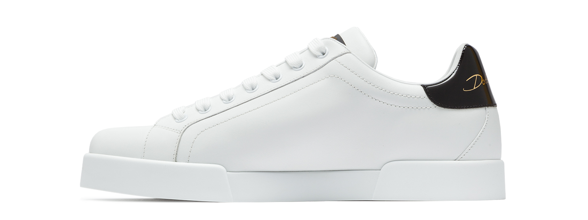 Giày Nam Dolce & Gabbana Leather Portofino Sneakers CS1558AS84289697 ...