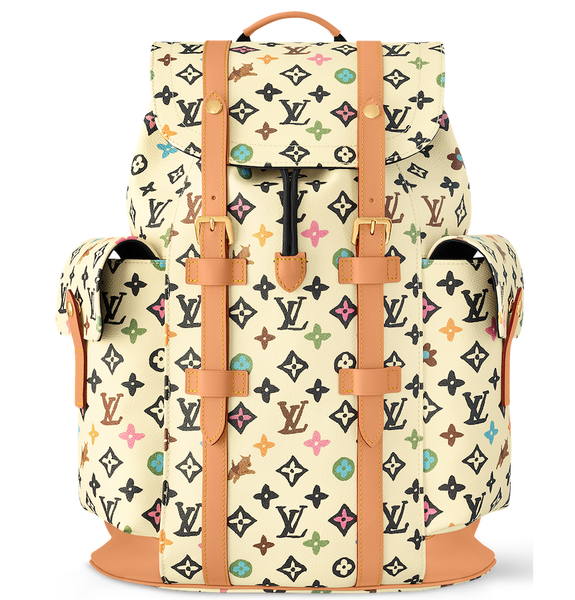 Balo Louis Vuitton Christopher MM Backpack 'Vanilla' M25240 – LUXITY