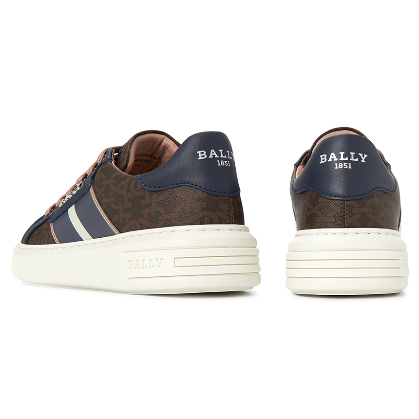 Giày Nữ Bally B Monogram Sneakers 'Brown' MYRON-W-TPS-849 – LUXITY