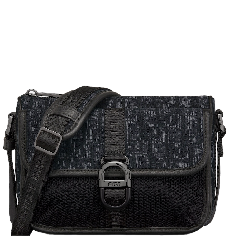 Túi Nam Dior 8 Mini Bag With Strap 'Black' 1EIPO312YKY-H03E – LUXITY