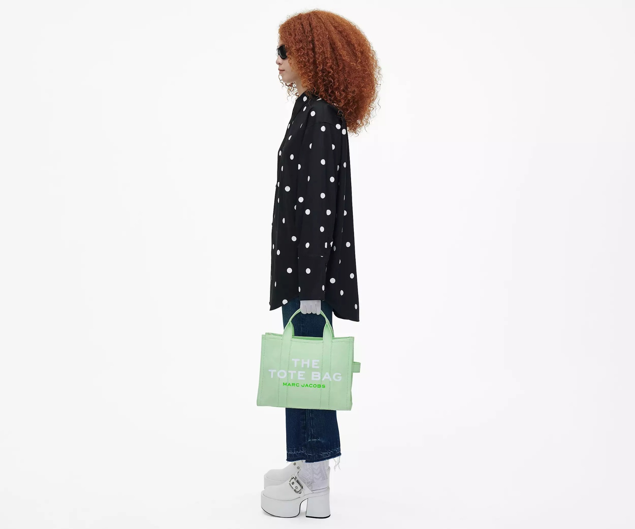 Túi Nữ Marc Jacobs Medium Tote Bag 'Chlorophyll' M0016161 – LUXITY