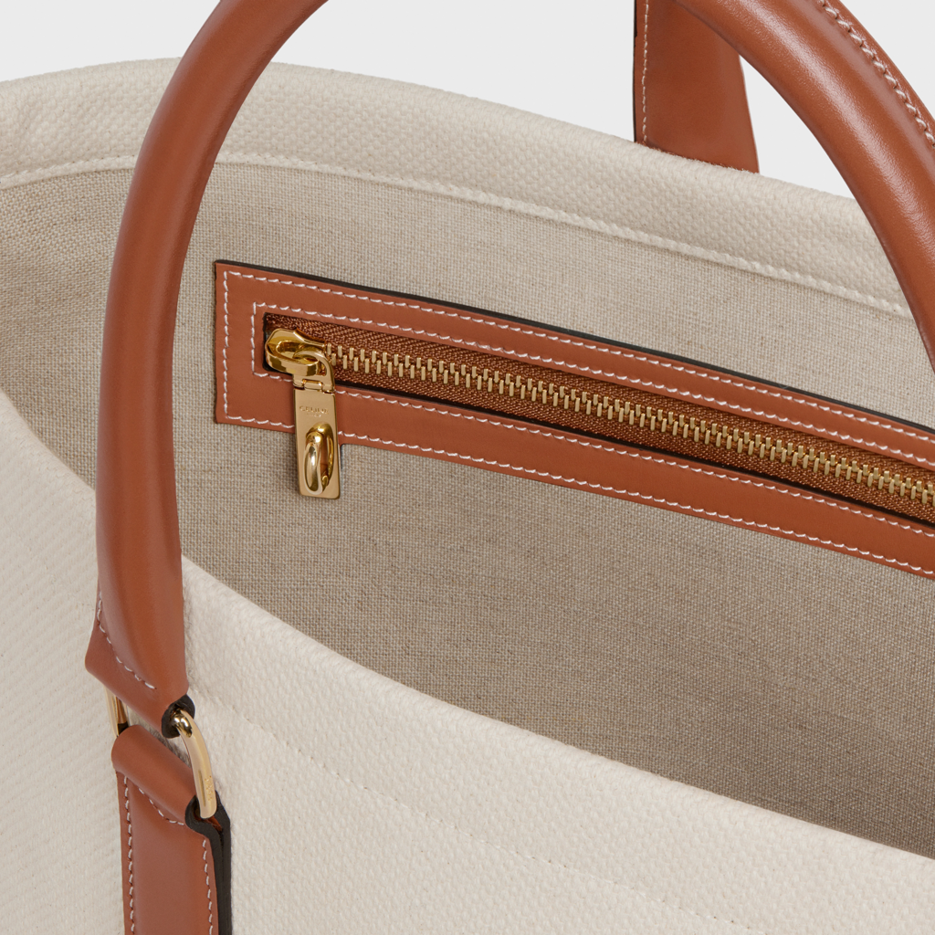 Túi Nữ Celine CABAS HORIZONTAL ST TROPEZ 'Beige' 190062DHW-02NT – LUXITY