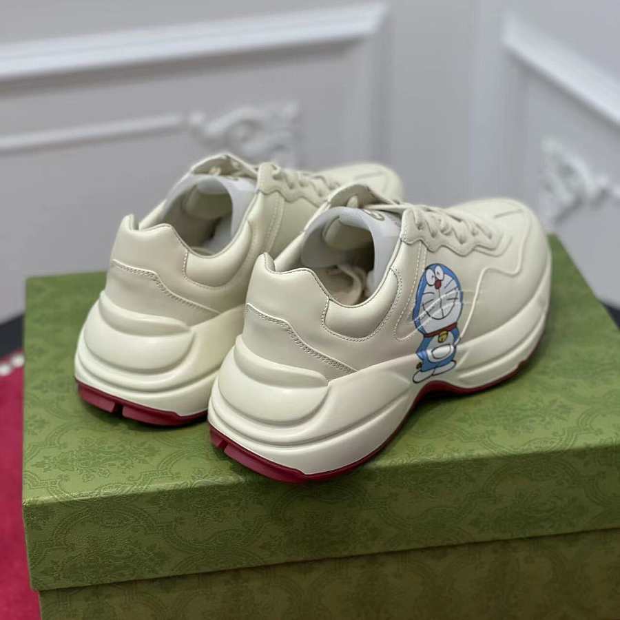Giày Nam Gucci x Doraemon Rhyton 'Ivory' 655025-DRW00-9522 – LUXITY