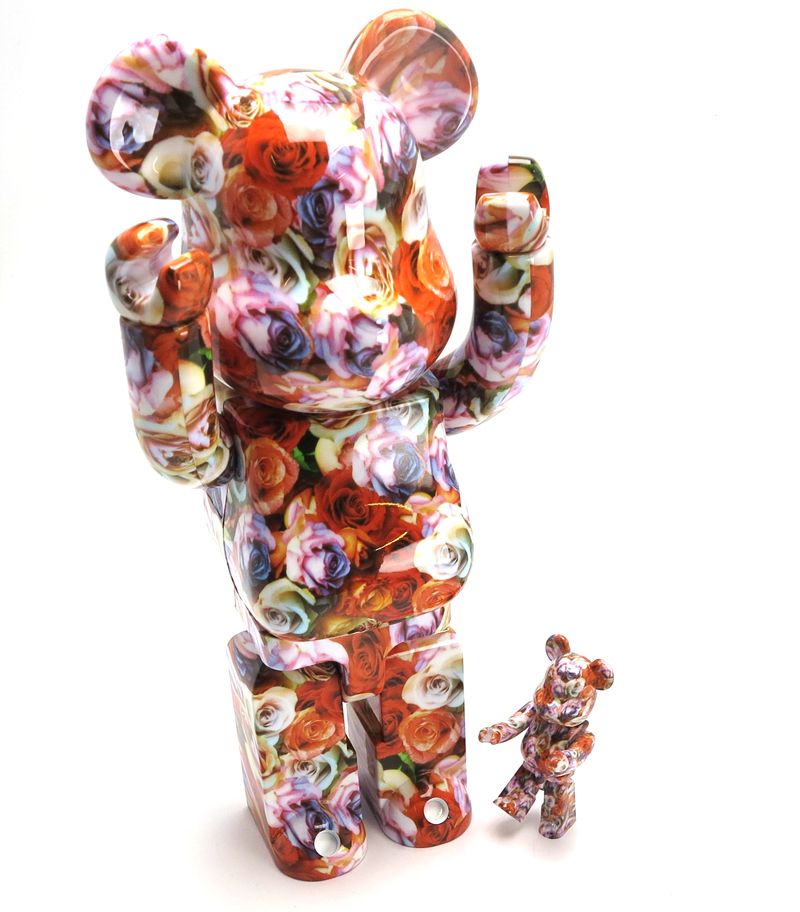 Mô Hình Bearbrick Mika Ninagawa Rose Flower – LUXITY
