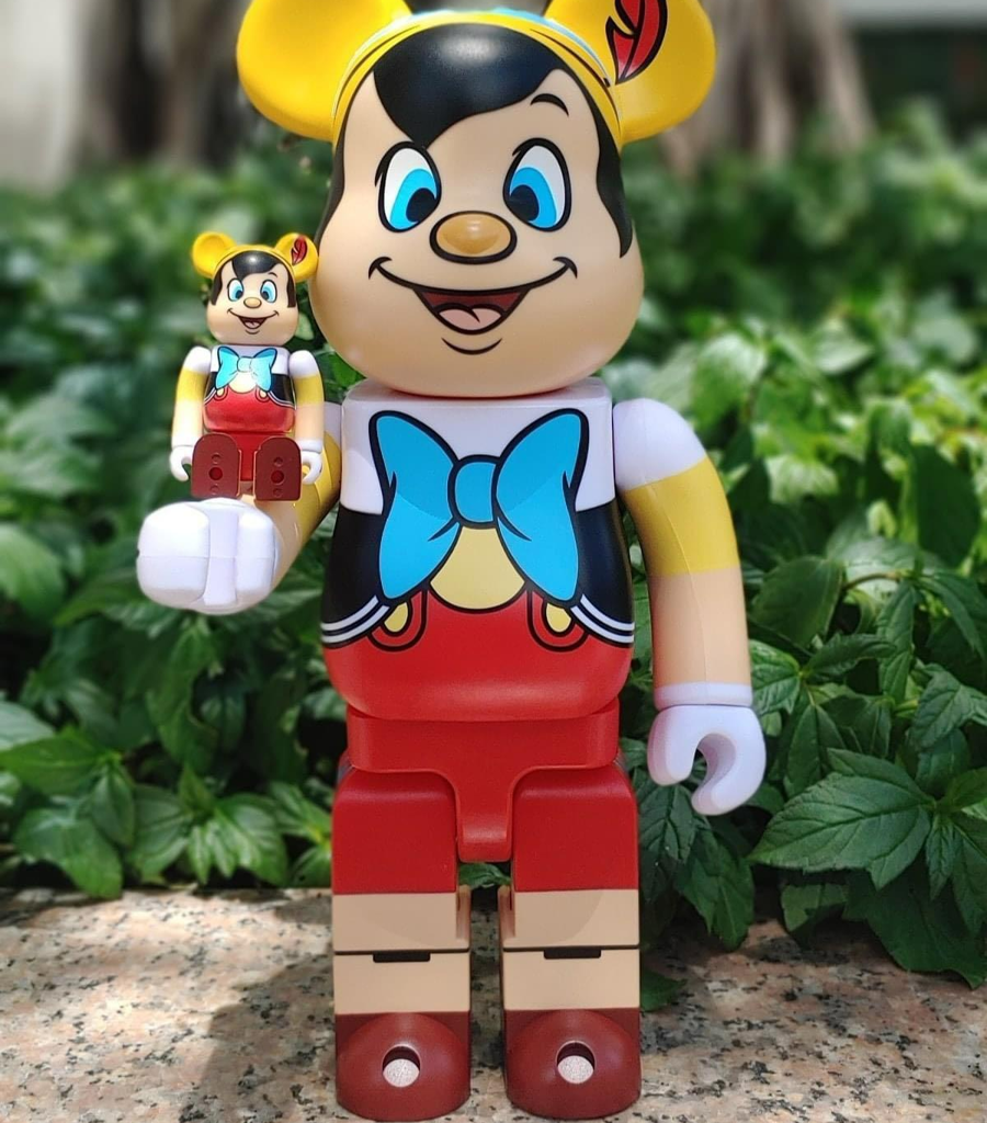 Mô Hình Bearbrick Disney Pinocchio – LUXITY