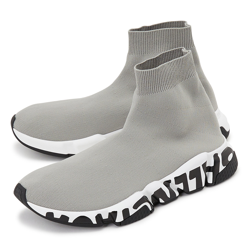 Giày Nam Balenciaga Speed Trainer 'Graffiti Grey'605972-W05GE-1391 – LUXITY
