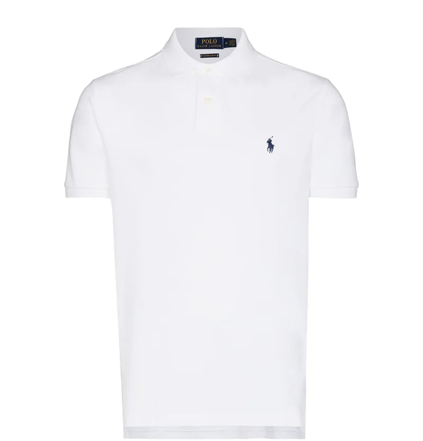 Áo Nam Polo Ralph Lauren Slim Fit 'White' 710666998002 – LUXITY