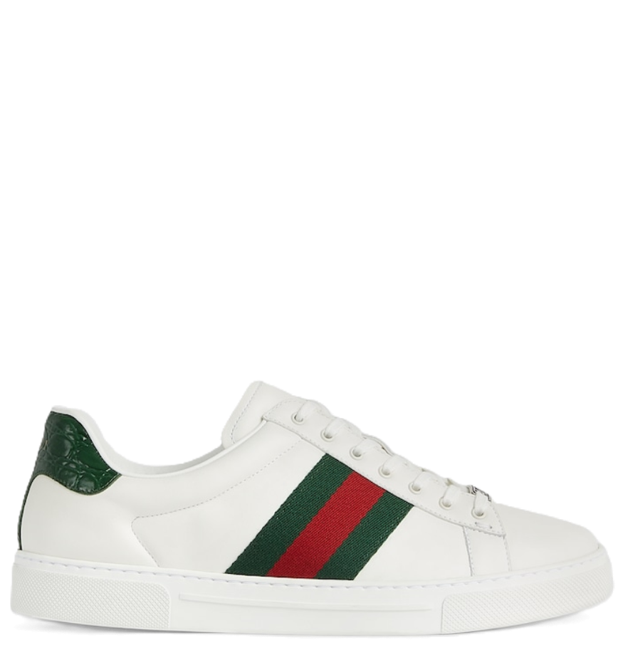Giày Nam Gucci Ace 'White' ‎ – LUXITY
