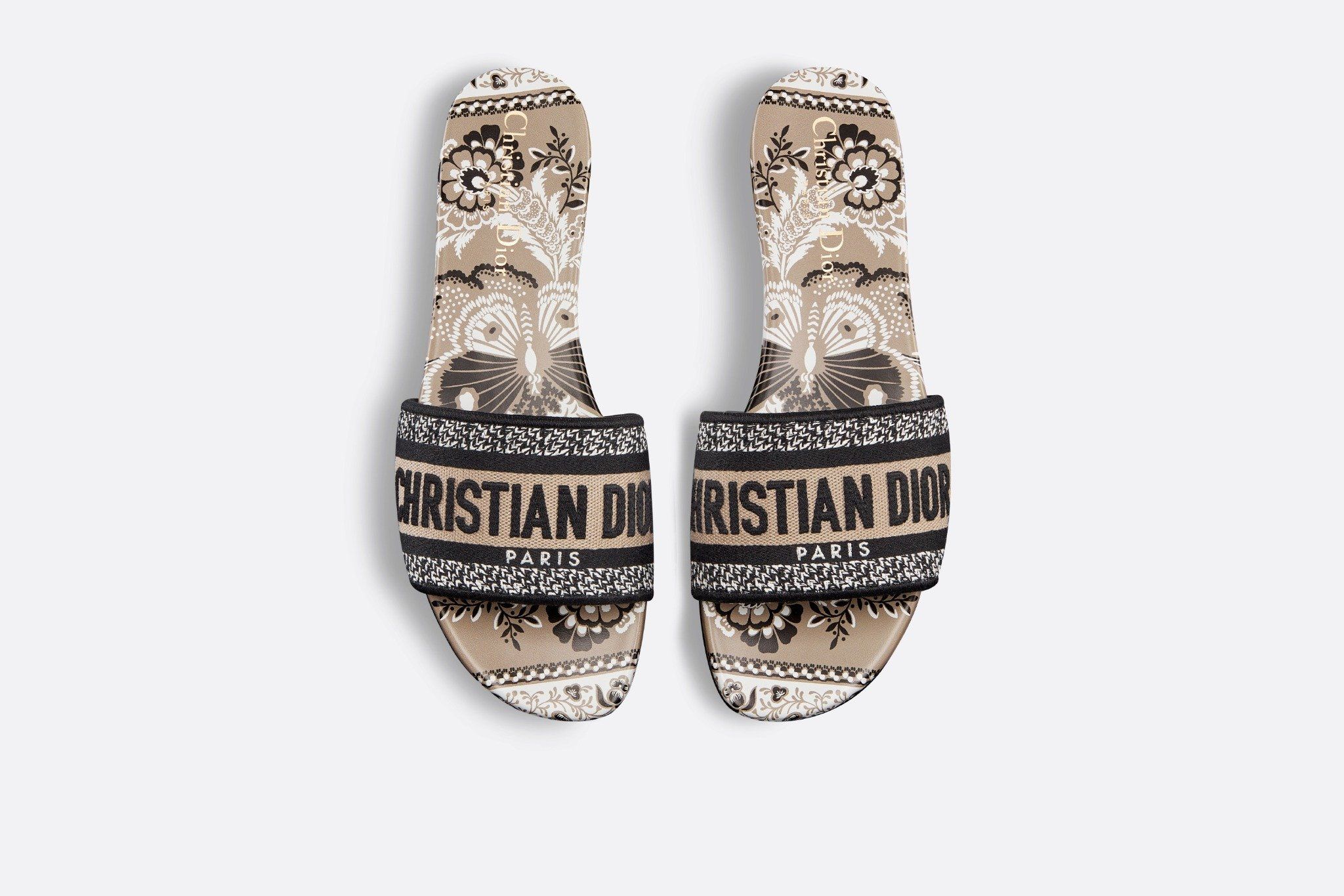 Dép Nữ Dior Dway Slide 'Beige' KCQ209BBE-S40U – LUXITY