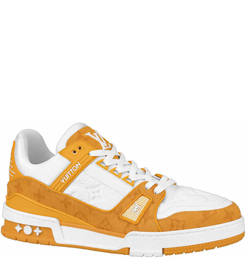 Giày Nam Louis Vuitton Trainers 'Yellow' 1A9JHD – LUXITY