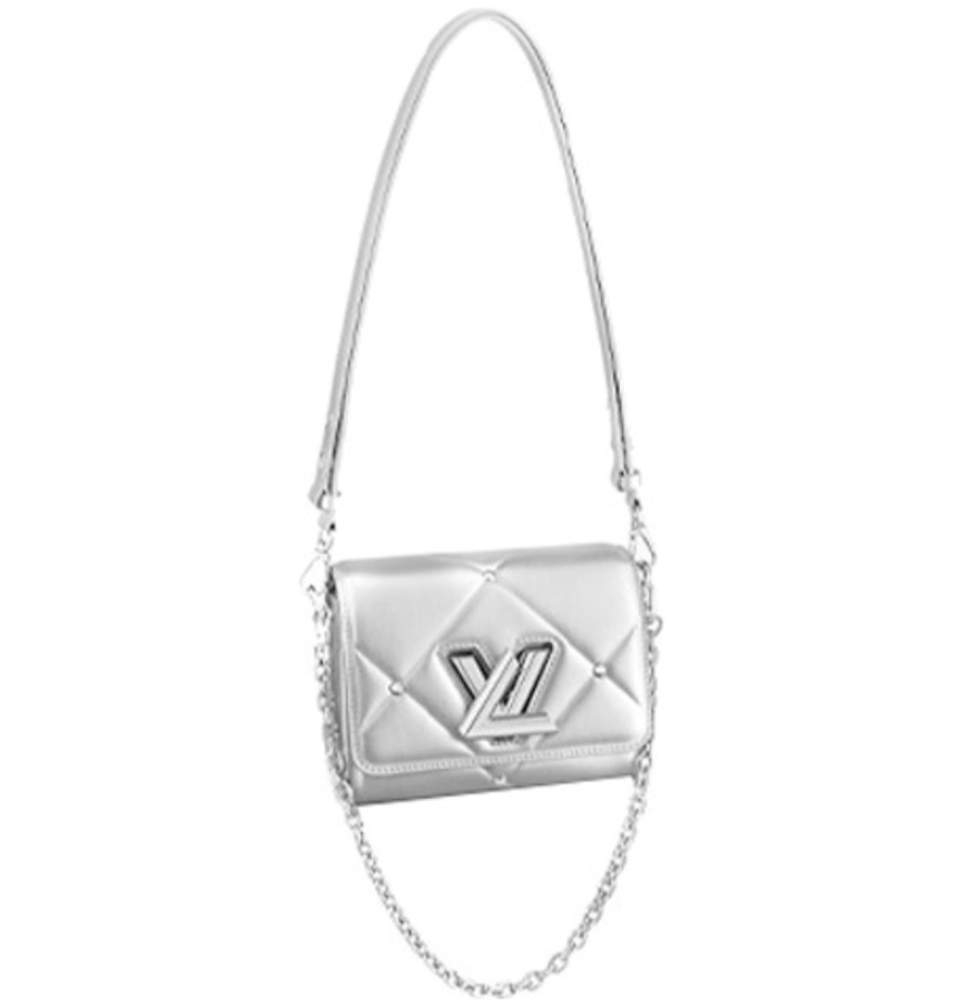 Túi Nữ Louis Vuitton Twist PM 'Silver' M59031 – LUXITY