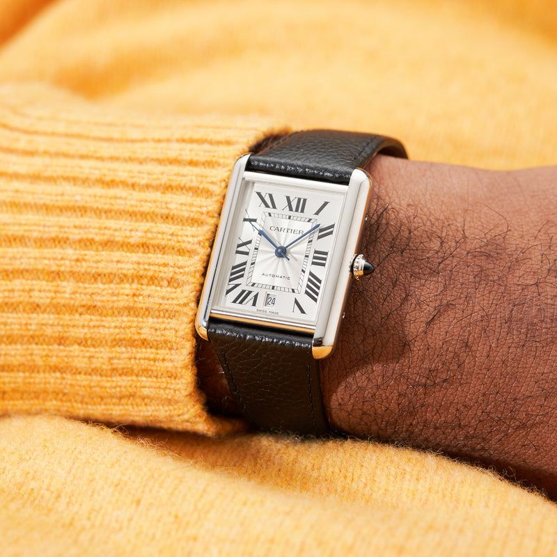 Đồng Hồ Nam Cartier Tank Must Extra Large Automatic 'Silver' WSTA0040 ...