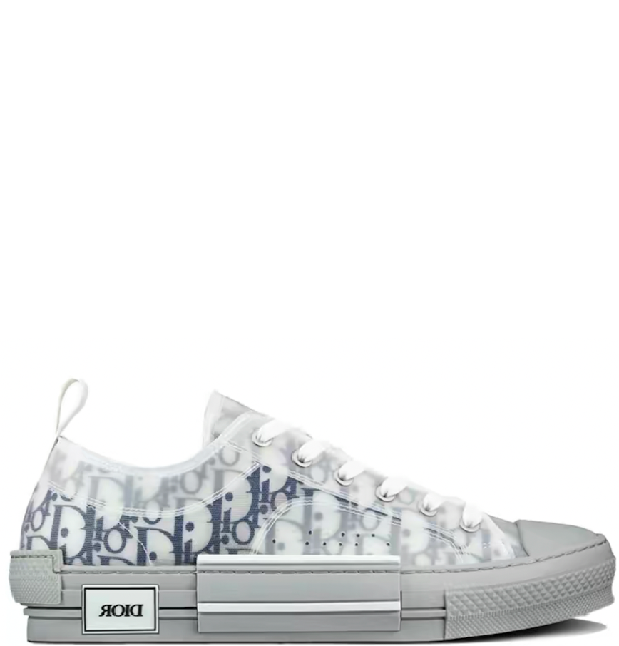 Giày Dior B23 Low Top Oblique Canvas 'White Navy Blue' 3SN249YNT-H568 – LUXITY