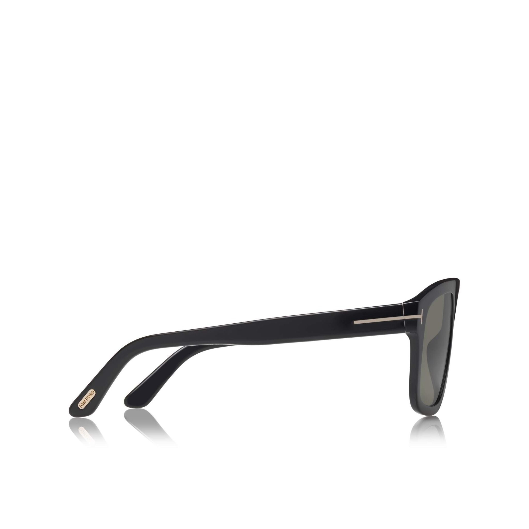 Kính Nam Tom Ford Polarized Thor Sunglasses 'Black' FT0777-P – LUXITY